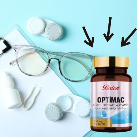 كبسولات Optimac اوبتيماك لتحسين النظر في العين - صحة تمام